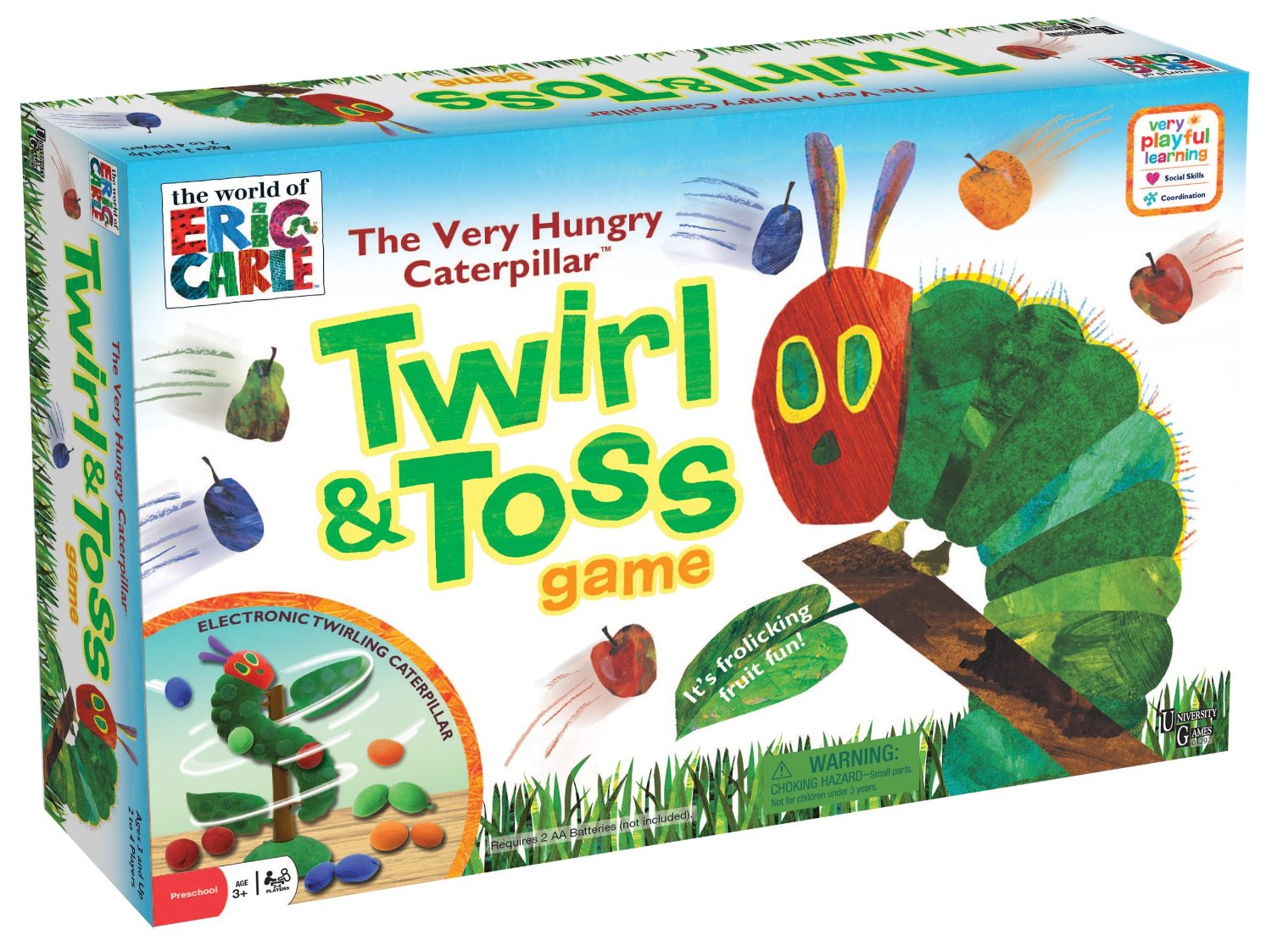 The Very Hungry Caterpillar Twirl and Toss Game: Game Review – One Good Dad